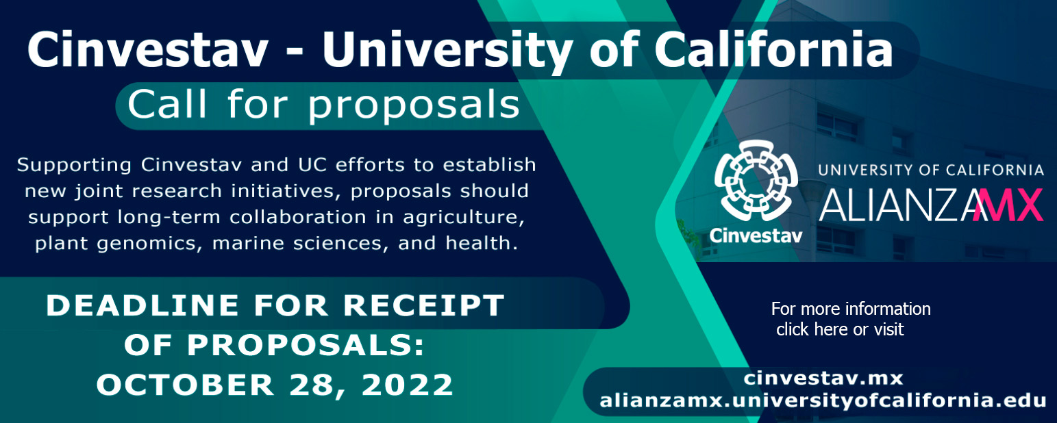 Cinvestav - University of California: Collaborative Research Proposals ...